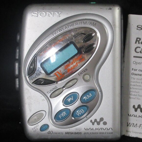 Sony | Portable Audio & Video | Vintage Sony Wmfx28 Walkman ...